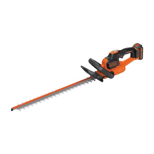 Аккумуляторный кусторез BLACK+DECKER, 18 В, 45 см, с АКБ 2 Ач и ЗУ ...